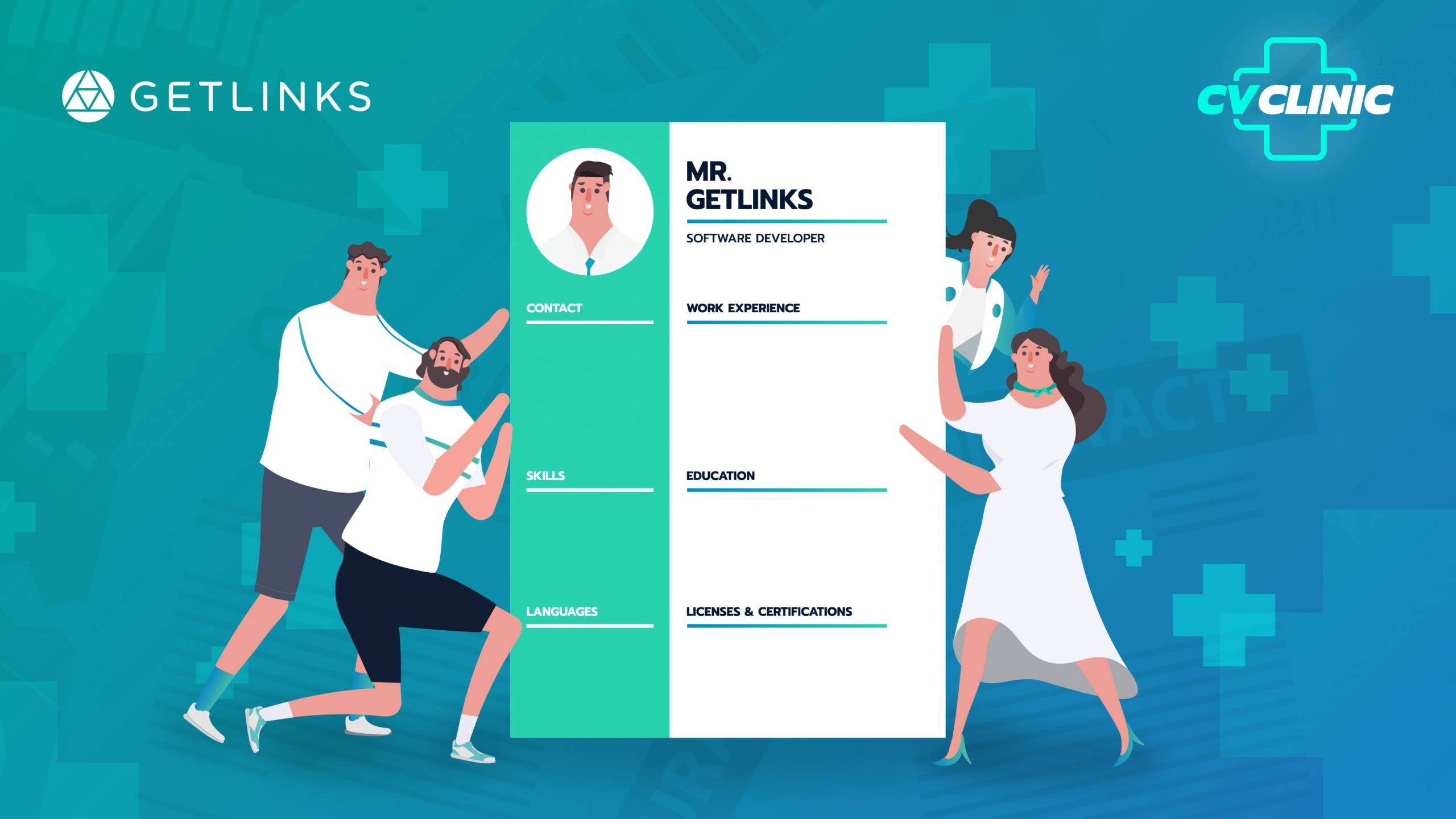 How to Create CV with GetLinks' Smart Resume!